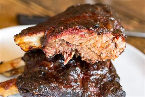 Traeger Smoked Beef Ribs Easy Grilled Beef Ribs For The Pellet Grill