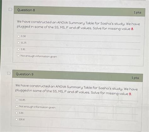 Solved Use The Following Table To Answer Questions Chegg
