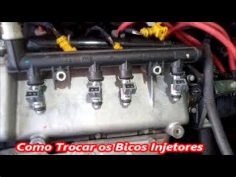 Como Trocar Os Bicos Injetores Do Palio Siena Strada Youtube