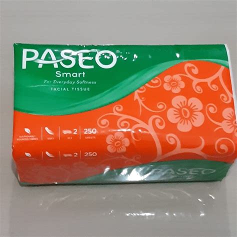 Jual Tissue Paseo Smart 2 Ply 250 Sheets Tisu Paseo Tisue Facial 250