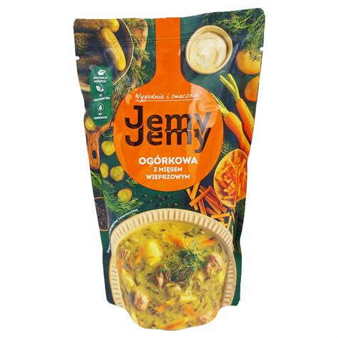 JemyJemy Ogórkowa z mięsem wieprzowym 450g Profi 11649782932 Allegro pl