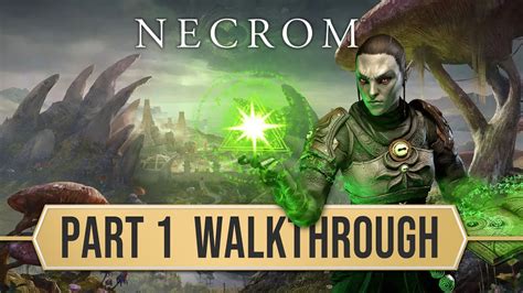 ESO Necrom Gameplay Walkthrough Part 1 The Elder Scrolls Online