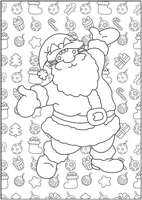 Navidad Colorear Para Adultos