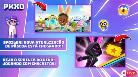 LIVE PK XD SPOILER BOMBA NOVA ATUALIZAÇÃO PÁSCOA 2024 ESTÁ