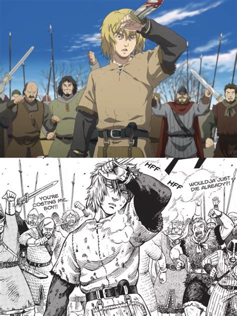 Manga Vs Anime Comic Manga Griffith Berserk Vinland Saga Manga Saga