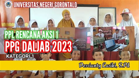 PPL RENCANA AKSI 1 PPG DALAM JABATAN KATEGORI 1 2023 MODEL