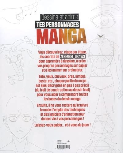 Dessine Et Anime Tes Personnages Manga De Ali Amrabi Grand Format