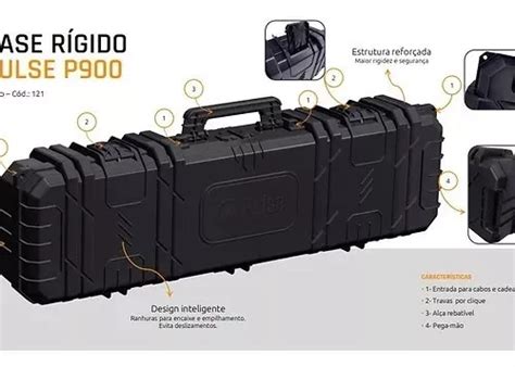 Case R Gido Maleta Arma Longa Carabina Pulse P