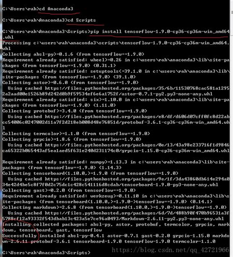 python3 6版本安装tensorflow python3 6下载tensorflow csdn博客