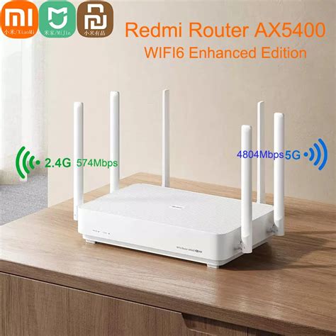Xiaomi Redmi Wifi Ax5400 Router Mesh System Wifi 6 Plus 4k Qam 160mhz