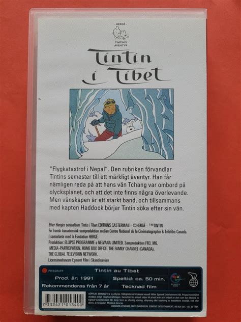 Tintin i Tibet VHS Köp på Tradera 579813866