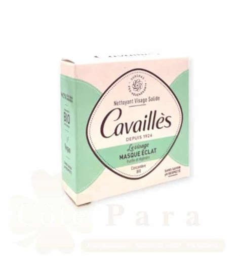 ROGE CAVAILLES NETTOYANT VISAGE SOLIDE MASQUE ECLAT 70G Côté Para