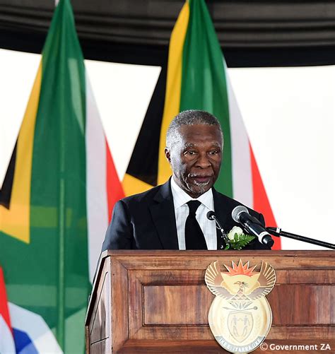 Mbeki Reveals Who Hes Voting For While Campaigning For The Anc