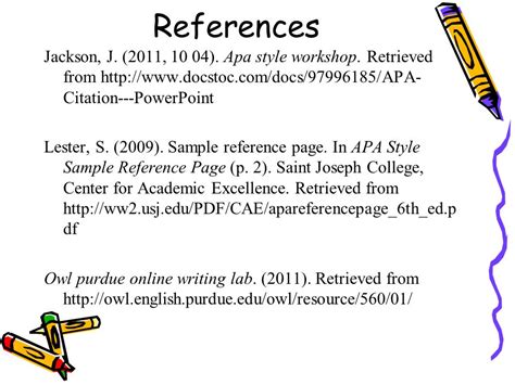 Example Of Apa And Mla Reference Style