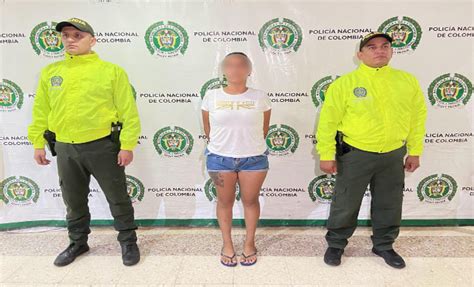 Capturada la pocha por hurto Policía Nacional de Colombia