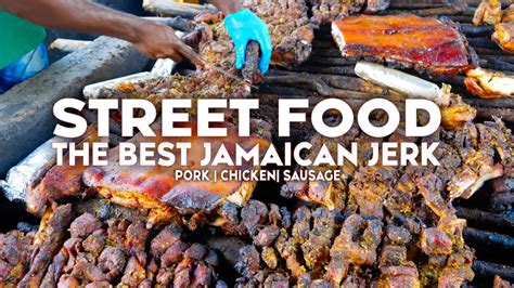 THE BEST JAMAICAN JERK SPICY JAMAICAN JERK PORK CHICKEN AND SAUSAGE