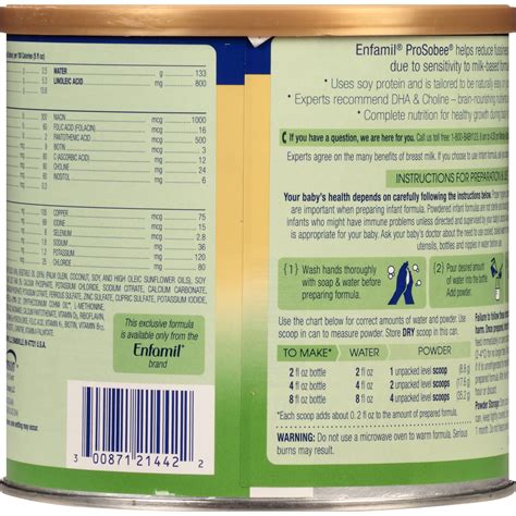 Enfamil Ar Nutrition Information Blog Dandk