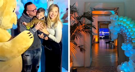 L Ultimo Figlio Di Gigi D Alessio Compie 1 Anno Le Foto Della Festa Di