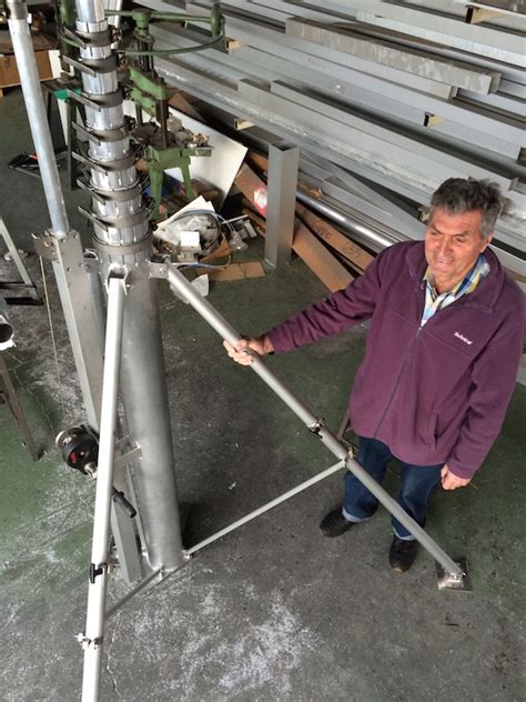 Neuer Masttyp Mit Gestell Frick Ger Tebau Gmbh