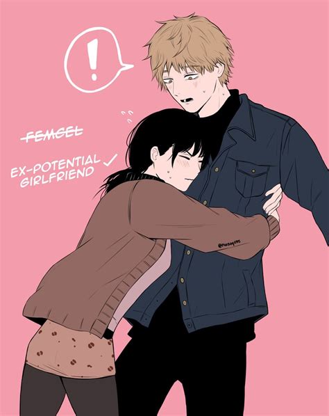 Denji And Mitaka Asa Chainsaw Man Drawn By Masoq095 Danbooru