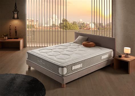 Matelas 160x200 royal madeira ressorts ensachés healthy spring
