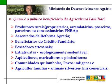 PPT Ministério do Desenvolvimento Agrário PowerPoint Presentation