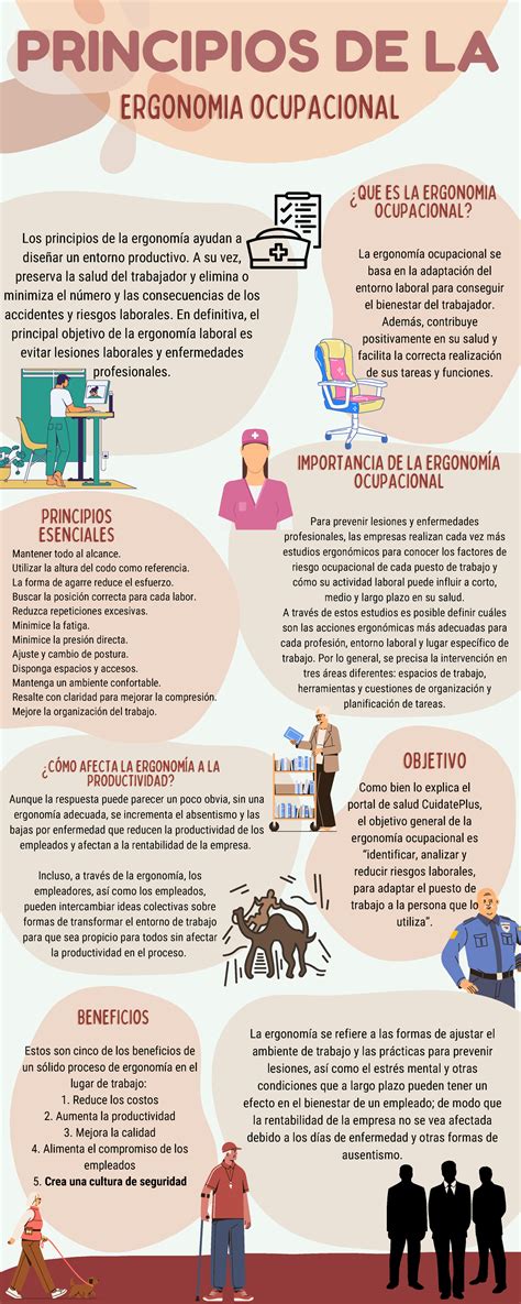 Infografia Principios De La Ergonomia Ocupacional The Best Porn Website