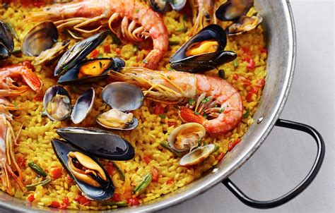 Paella De Marisco Paella De Fruits De Mer Recette De Paella De
