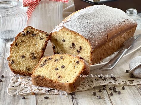 PLUMCAKE VELOCE CON GOCCE DI CIOCCOLATO