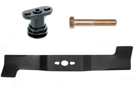 NÓŻ Zbierający 51 cm ADAPTER ŚRUBA do kosiarek NAC Zestaw serwisowy
