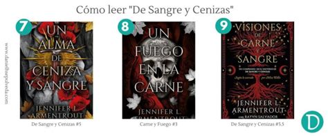 Orden De Lectura Saga De Sangre Y Cenizas Jennifer L Armentrout