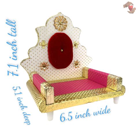 Lord Krishna Aasan Krishna Sinhasan Bal Gopal Singhasan Laddu Gopal