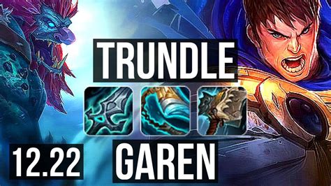 Trundle Vs Garen Top Solo Kills Dominating Euw Master