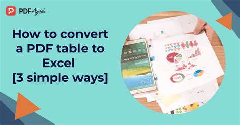 how to convert a pdf table to excel [3 simple ways] pdf agile