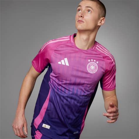 adidas DFB 2024 Auswärtstrikot Authentic Rosa adidas Deutschland
