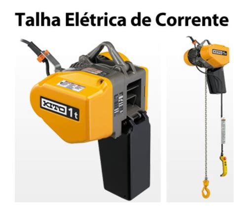 Talha Elétrica Corrente SANSEI CYTELLI EQUIPAMENTOS