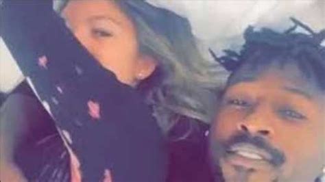 Ex NFL Player Antonio Brown Snapchat Pictures With Chelsie Kyriss The