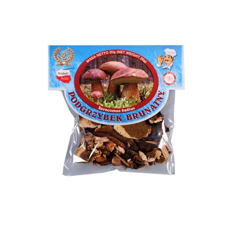 Podgrzybek Brunatny Suszony 20g NUX Sklep On Line