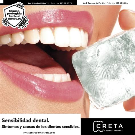 Síntomas y causas de los dientes sensibles Centro Dental Creta