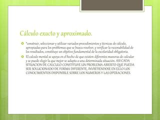 CALCULO MENTAL POWER Pptx