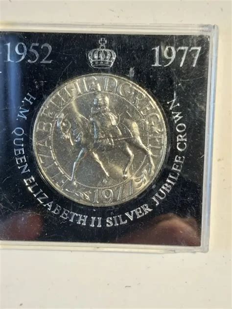 1952 1977 HM QUEEN Elizabeth II Silver Jubilee Nat West Crown Collector