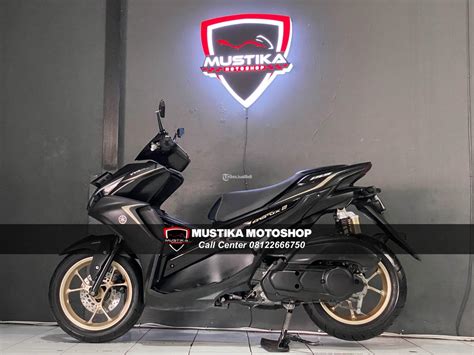 Motor Bekas Yamaha Aerox S 155 2021 Pajak Panjang Bisa TT Di Malang