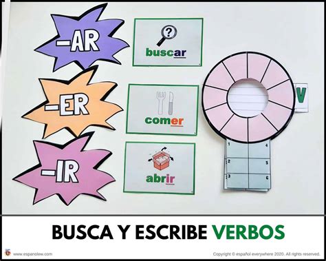 Ejercicios de Verbos Qué son los verbos actividades para niños Cómo