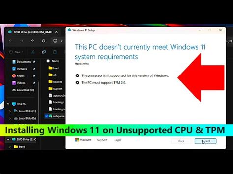 Fix Windows 11 Not Meet The Minimum Requirements 2024 Update Easy
