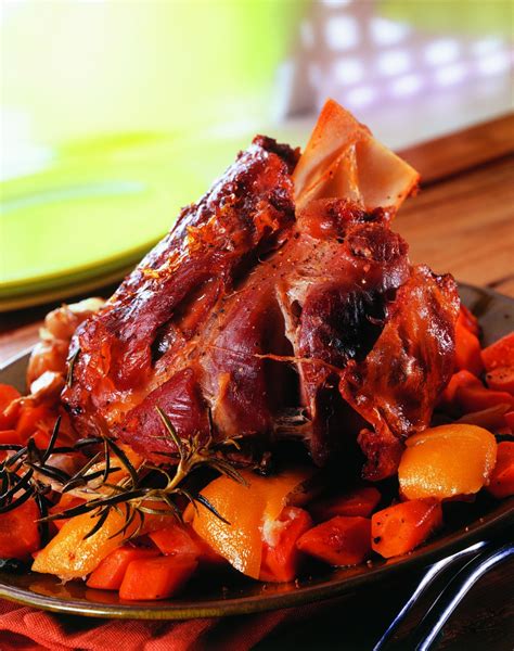 Recette Jarret De Veau Au Citron Confit Et Carottes Au Cumin Marie Claire