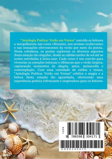 Antologia Poética verão em versos Loja Uiclap
