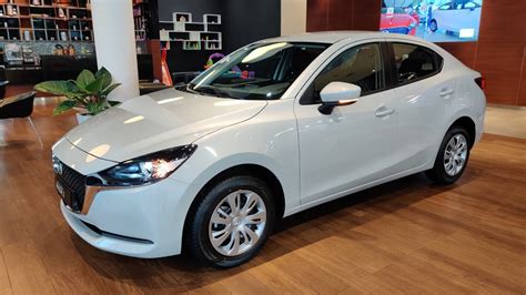 Mazda Sedan Ceramic Color Exterior And Interior Walkaround