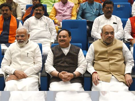 NDA Meeting Delhi Live Updates PM Narendra Modi Amit Shah NCP Ajit