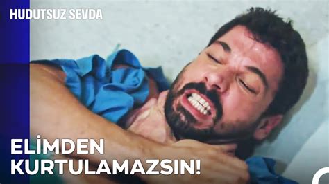 Halil İbrahim ve Yılmaz Birbirine Girdi Hudutsuz Sevda 18 Bölüm
