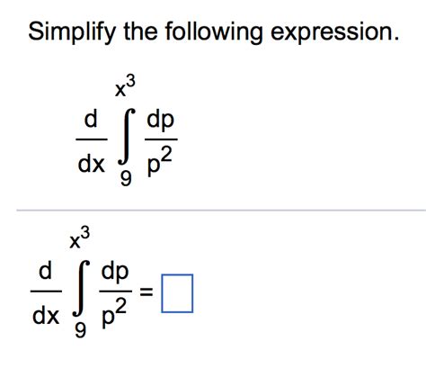 solved simplify the following expression 3 2 3 d f dp